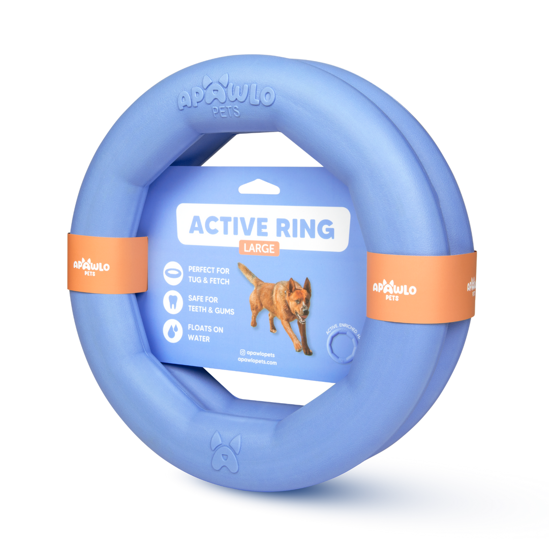 Active Ring (2 Pack) Dog Fitness Toy – APAWLO Pets