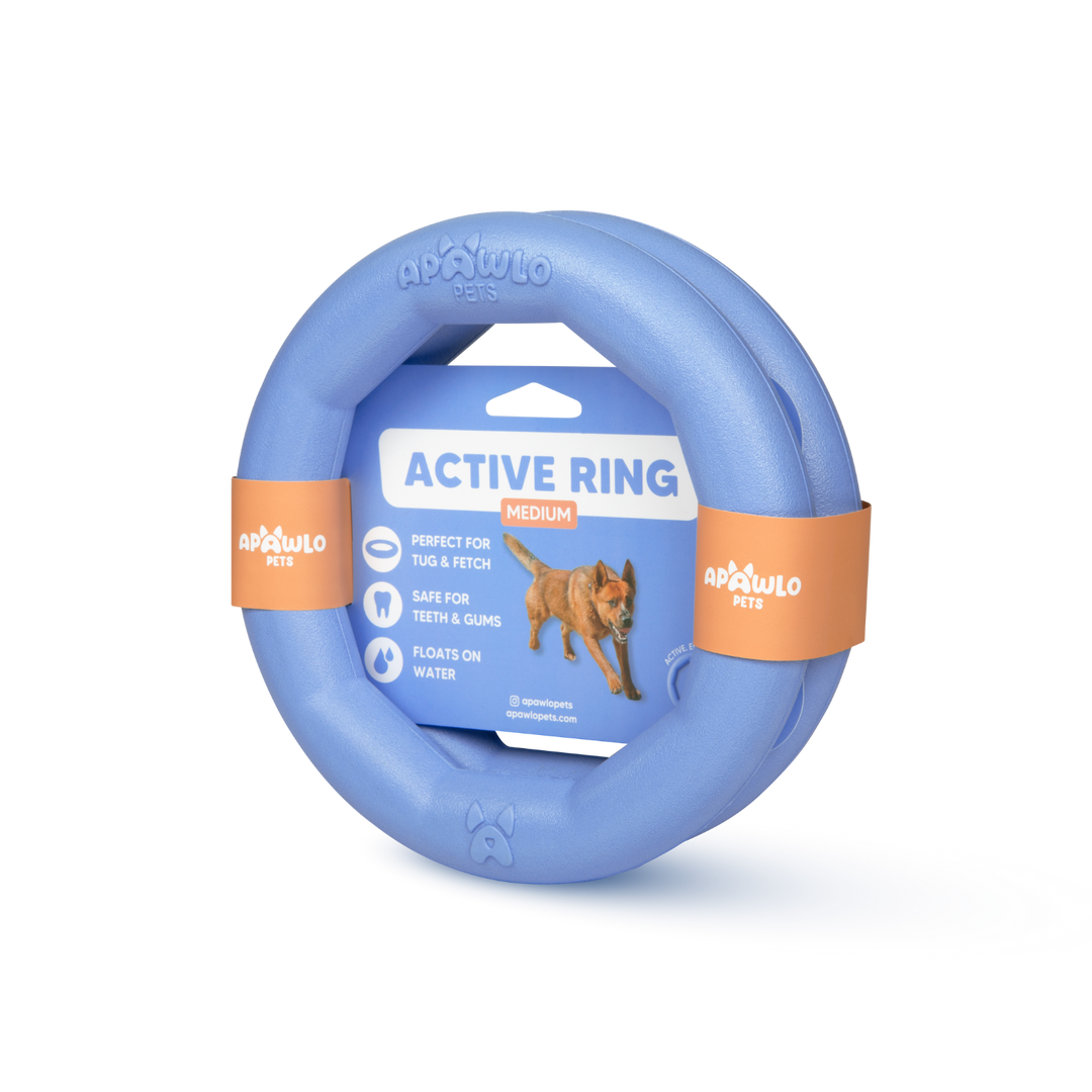 Active Ring (2 Pack) Dog Fitness Toy – APAWLO Pets