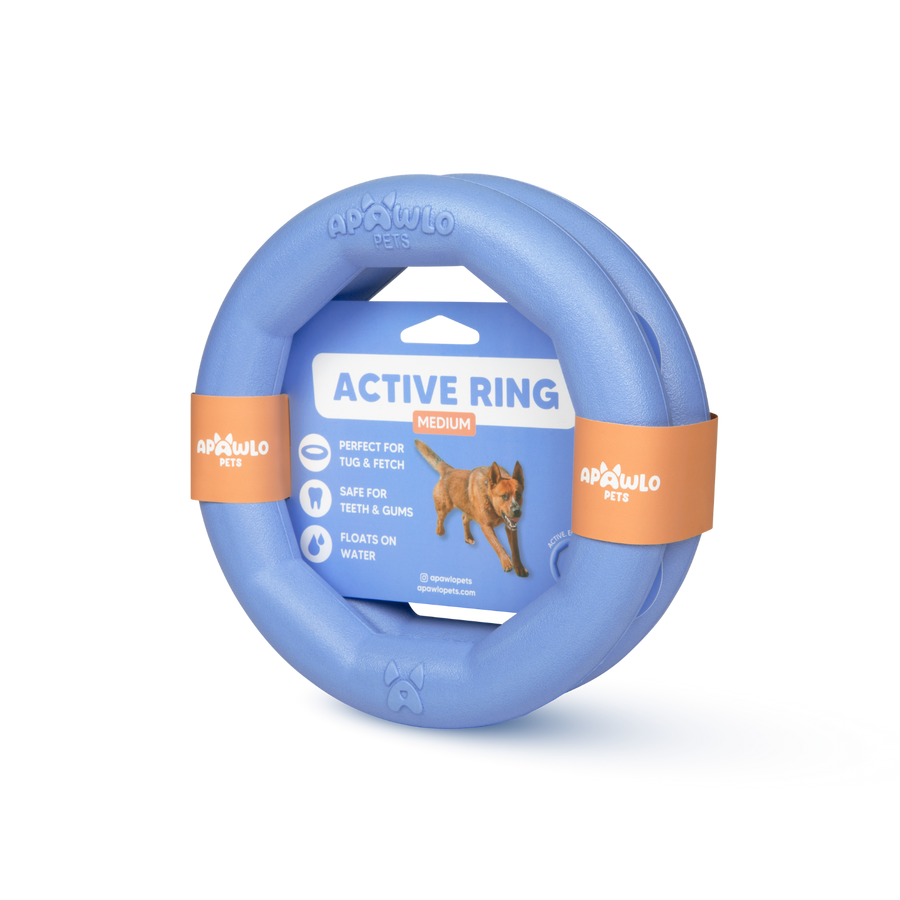 Active Ring (2 Pack) Dog Fitness Toy – APAWLO Pets