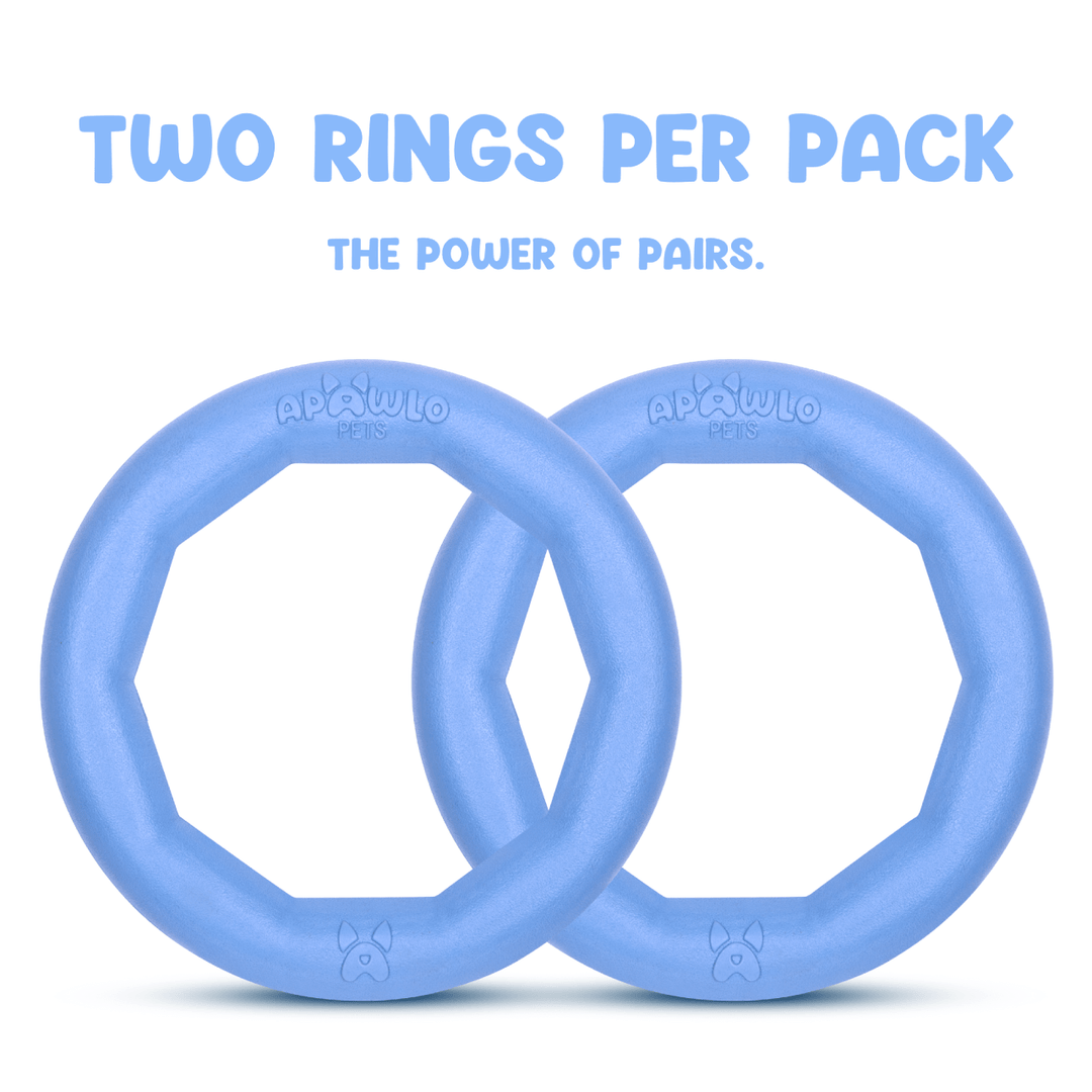 Active Ring (2 Pack) Dog Fitness Toy – APAWLO Pets