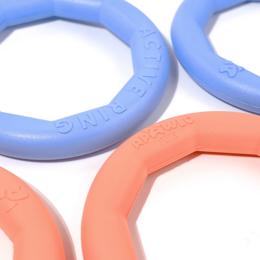 Active Ring (2 Pack) Dog Fitness Toy – APAWLO Pets