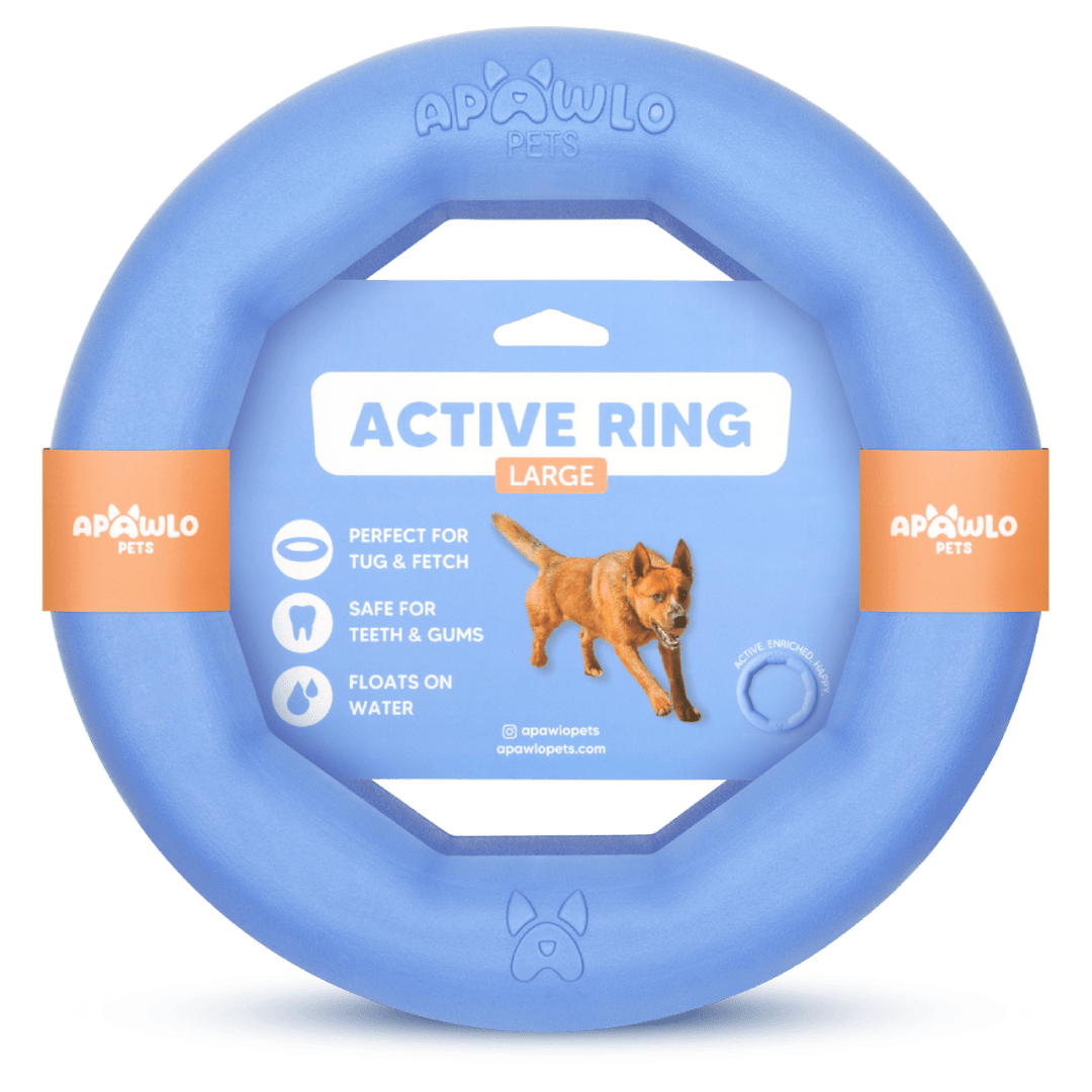 Active Ring (2 Pack) Dog Fitness Toy – APAWLO Pets
